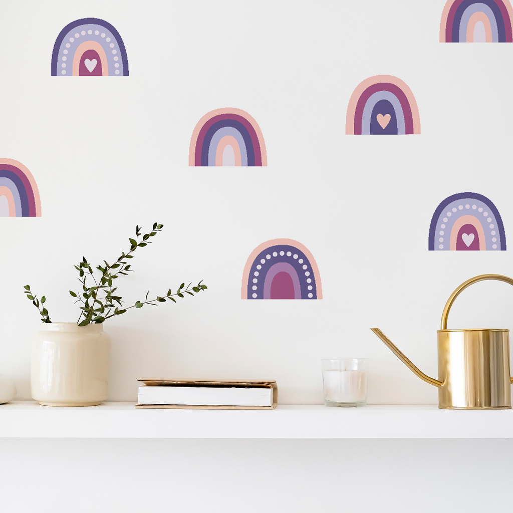 Rainbow Wallpaper Sticker Set – Wallmonkeys