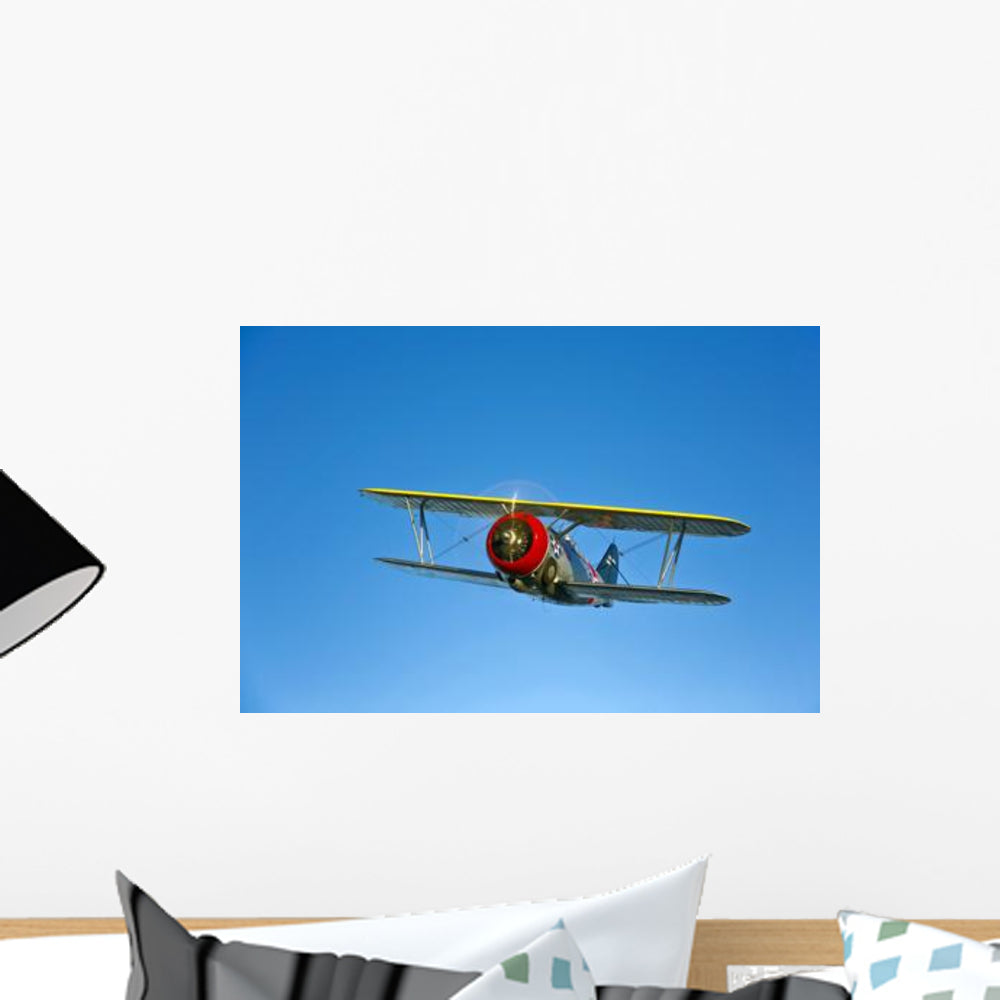 Grumman F3f Biplane Flight Wall Decal Design 1 - WallMonkeys.com ...