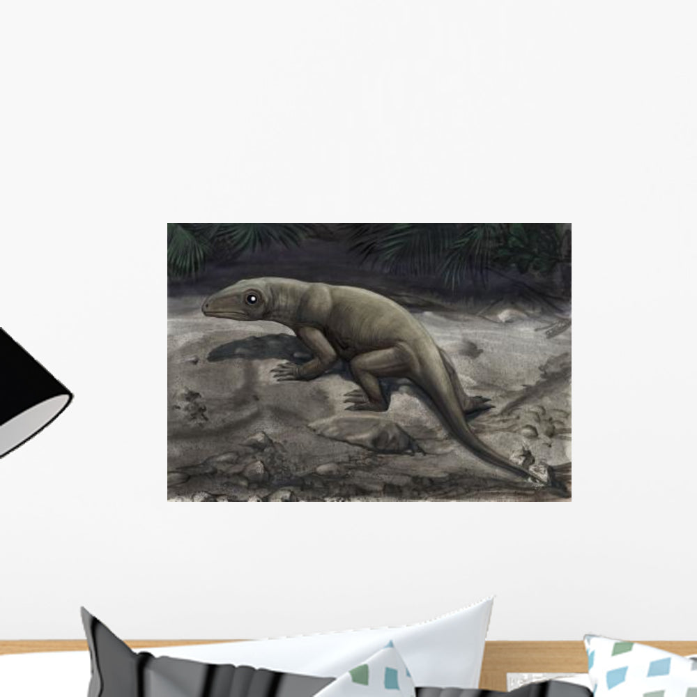 Illustration Nikkasaurus Tatarinovi Wall Decal - WallMonkeys.com ...