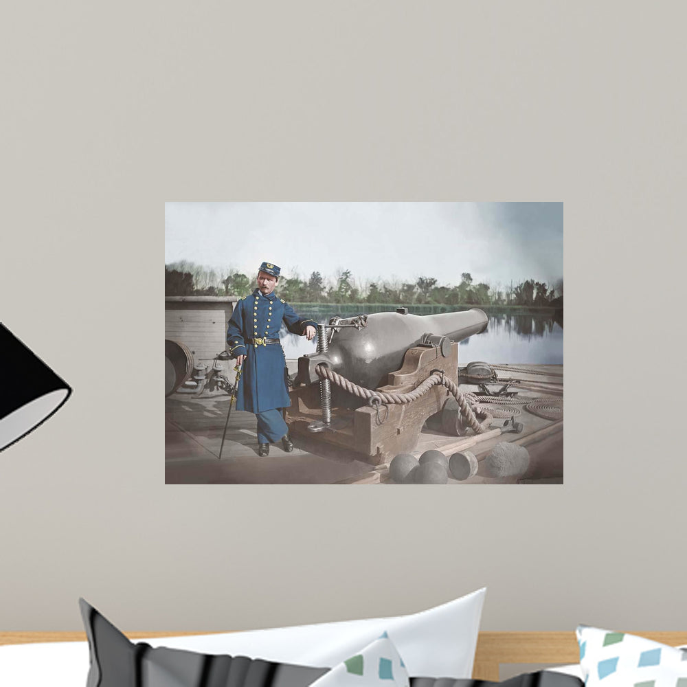 Deck Gunboat Uss Hunchback Wall Decal - WallMonkeys.com – Wallmonkeys