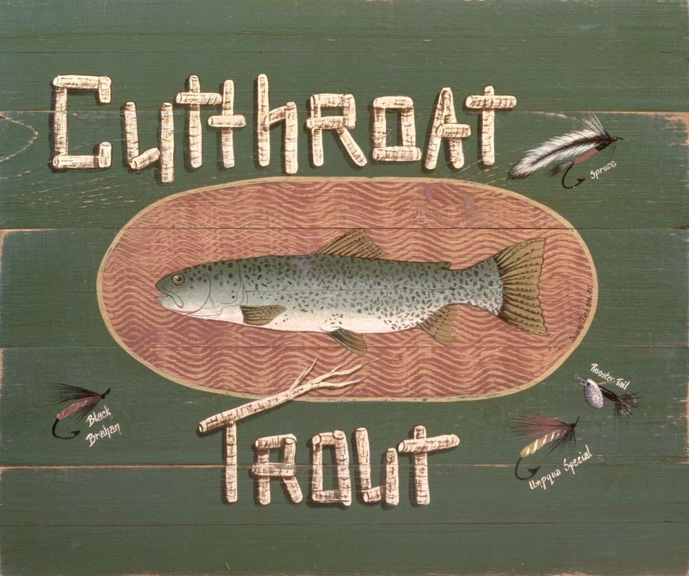 Cutthroat Trout Wall Decal - WallMonkeys.com – Wallmonkeys
