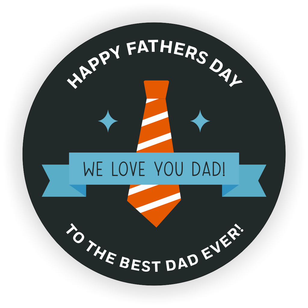 We Love You Dad Sticker – Wallmonkeys