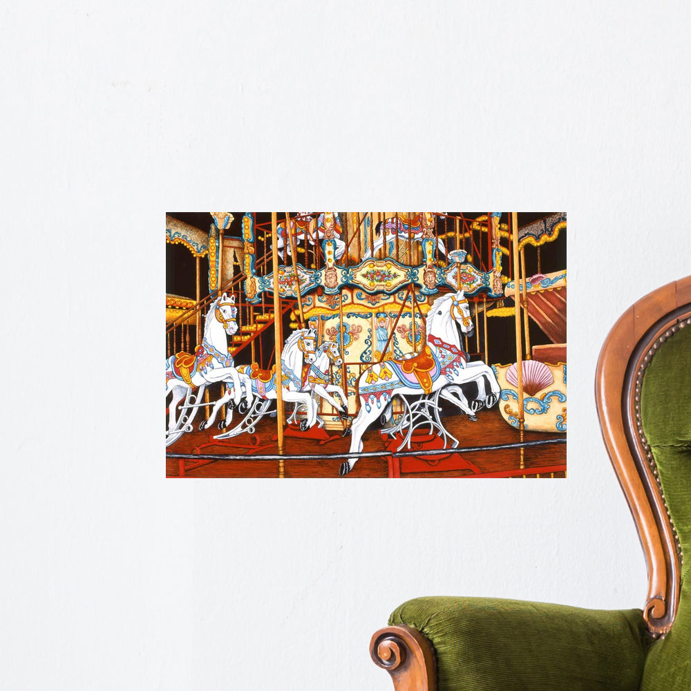 Carousel Fair Wall Mural – Wallmonkeys
