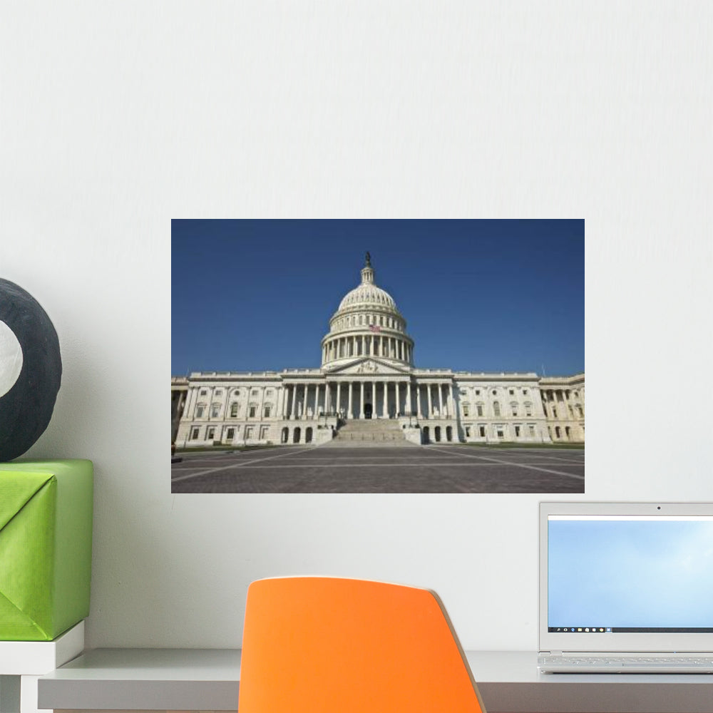 United States Capitol Building Wall Decal Design 4 - WallMonkeys.com ...
