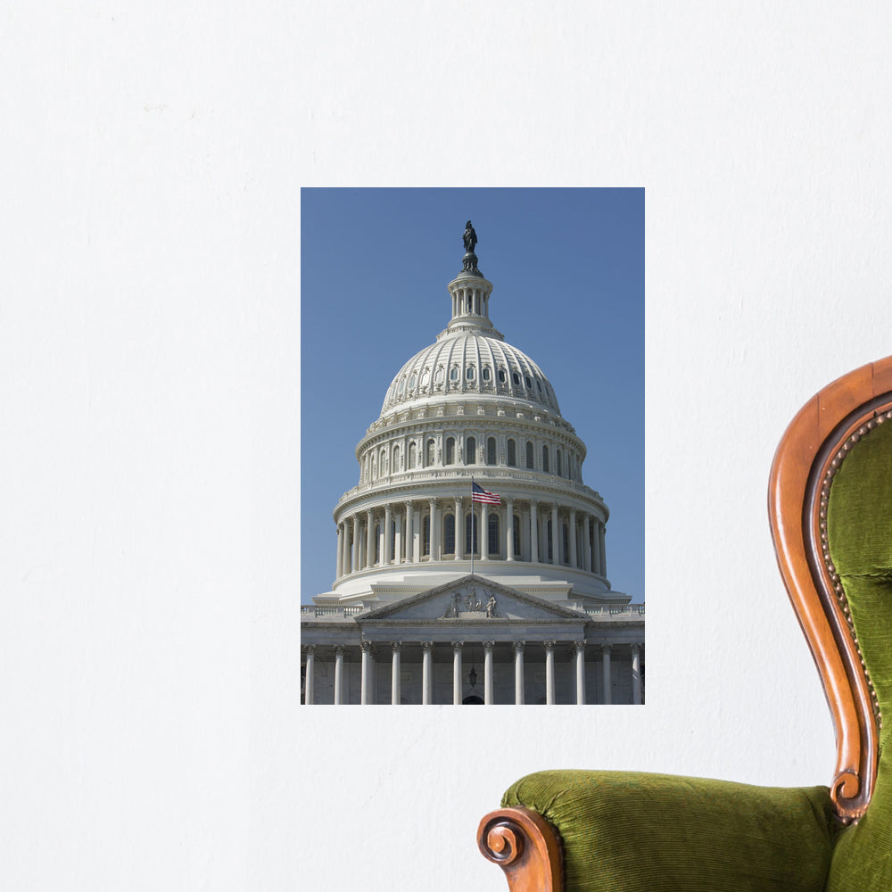United States Capitol Building Wall Decal Design 2 - WallMonkeys.com ...