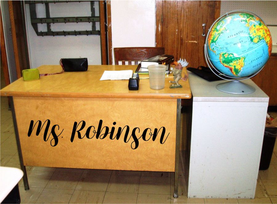 Custom Teacher Desk Decal – Wallmonkeys