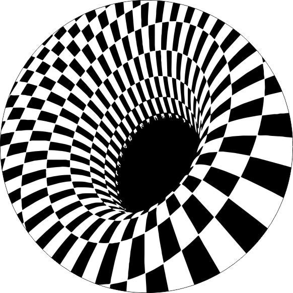 Black Hole Vortex Floor Decal – Wallmonkeys