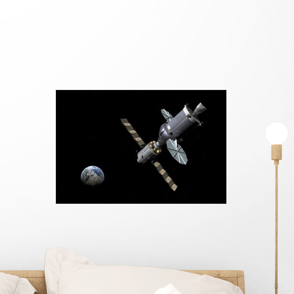 Artist's Concept Deep Space Wall Decal Design 3 - WallMonkeys.com ...