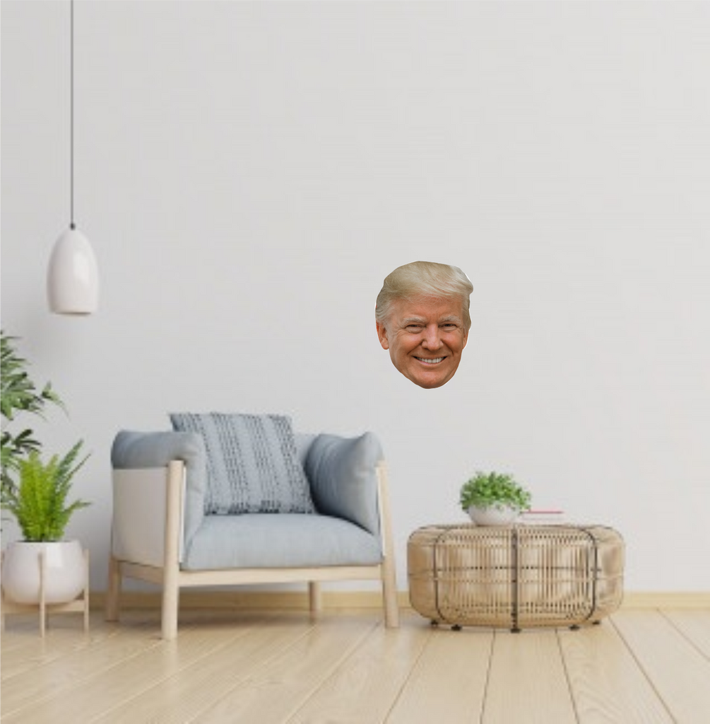 Trump Head Wall Decal – Wallmonkeys