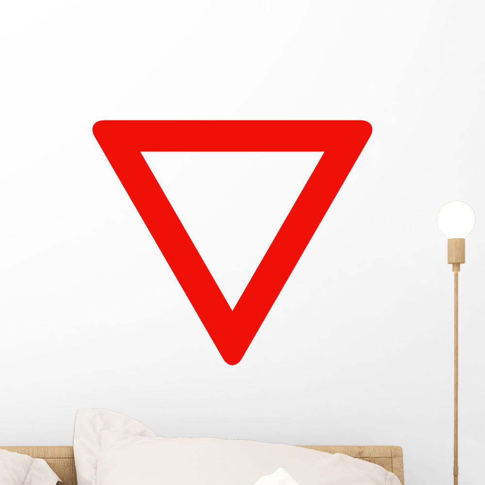 Slow Moving Vehicle Triangle Wall Decal - WallMonkeys.com – Wallmonkeys