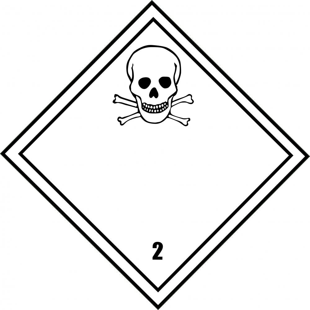 Chemical Sign Poison Diamond Wall Decal - WallMonkeys.com – Wallmonkeys