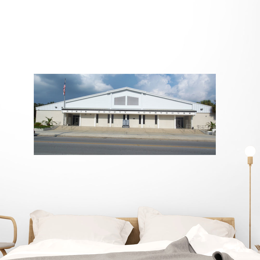 Cross City County Courthouse Wall Decal - WallMonkeys.com – Wallmonkeys