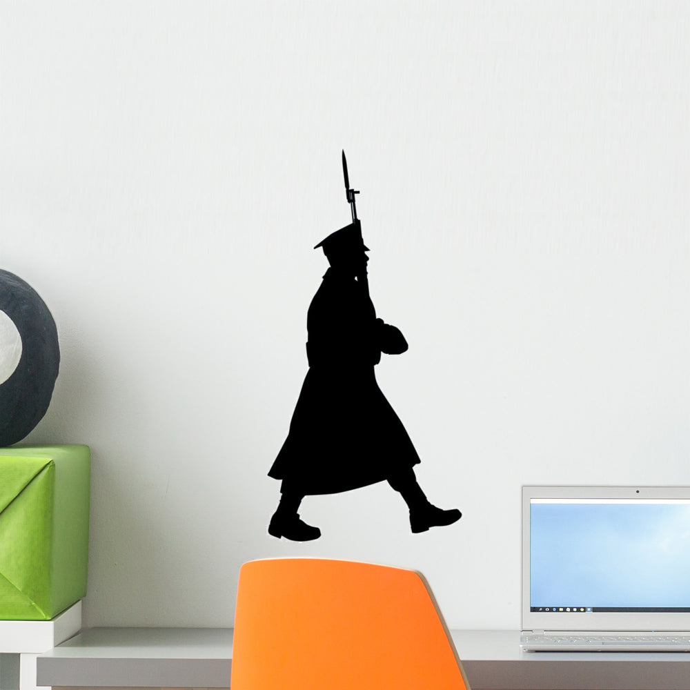 Russian Soviet Military Silhouette Wall Decal - WallMonkeys.com ...