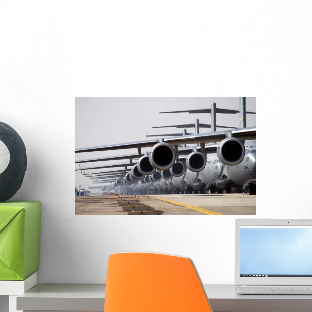 Us Air Force C-17 Wall Decal - WallMonkeys.com – Wallmonkeys