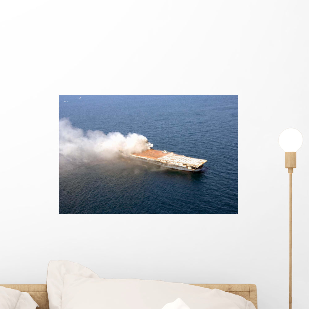 Ex-Oriskany Decommissioned Aircraft Carrier Wall Decal Design 1 ...