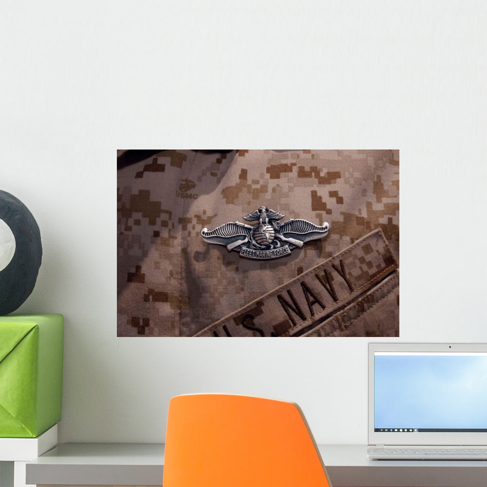 Enlisted Fleet Marine Force Wall Decal - WallMonkeys.com – Wallmonkeys