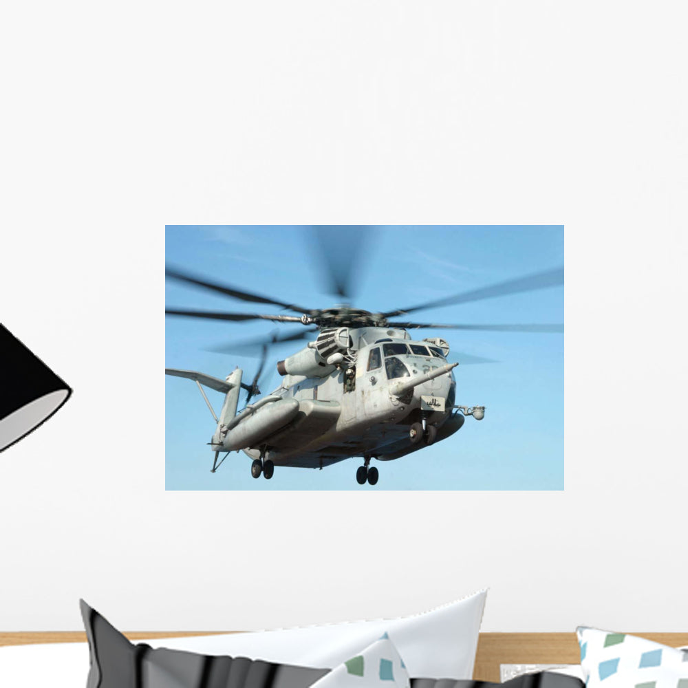 Us Marine Corps Ch-53e Wall Decal - WallMonkeys.com – Wallmonkeys
