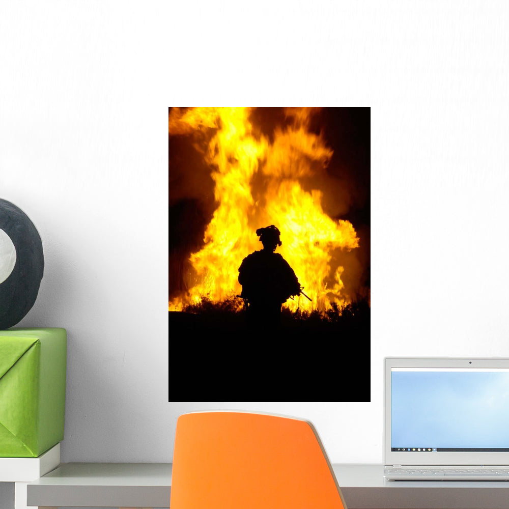 Us Army Sergeant Monitors Wall Decal - WallMonkeys.com – Wallmonkeys