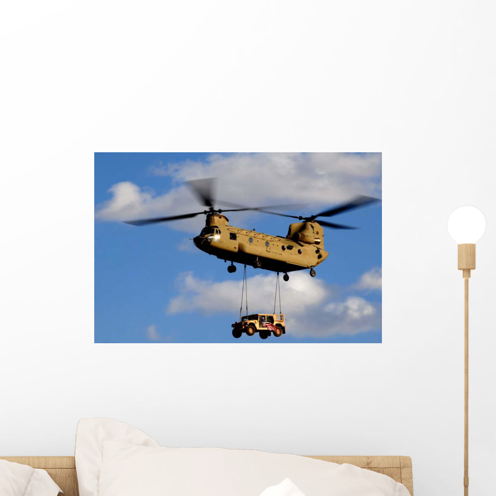 Us Army Ch-47 Chinook Wall Decal Design 2 - WallMonkeys.com – Wallmonkeys