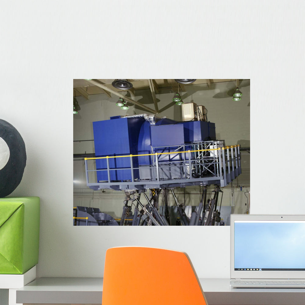 Visual Motion Simulator Mounted Wall Decal - WallMonkeys.com – Wallmonkeys