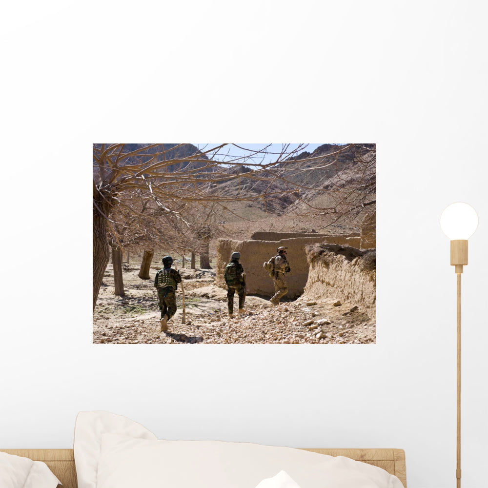 Afghan Commandos Are Guided Wall Decal - WallMonkeys.com – Wallmonkeys