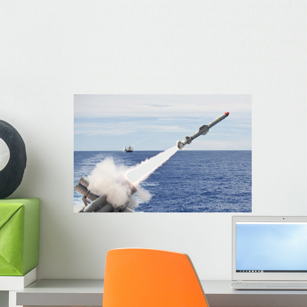 Uss Cowpens Launches Harpoon Wall Decal - WallMonkeys.com – Wallmonkeys