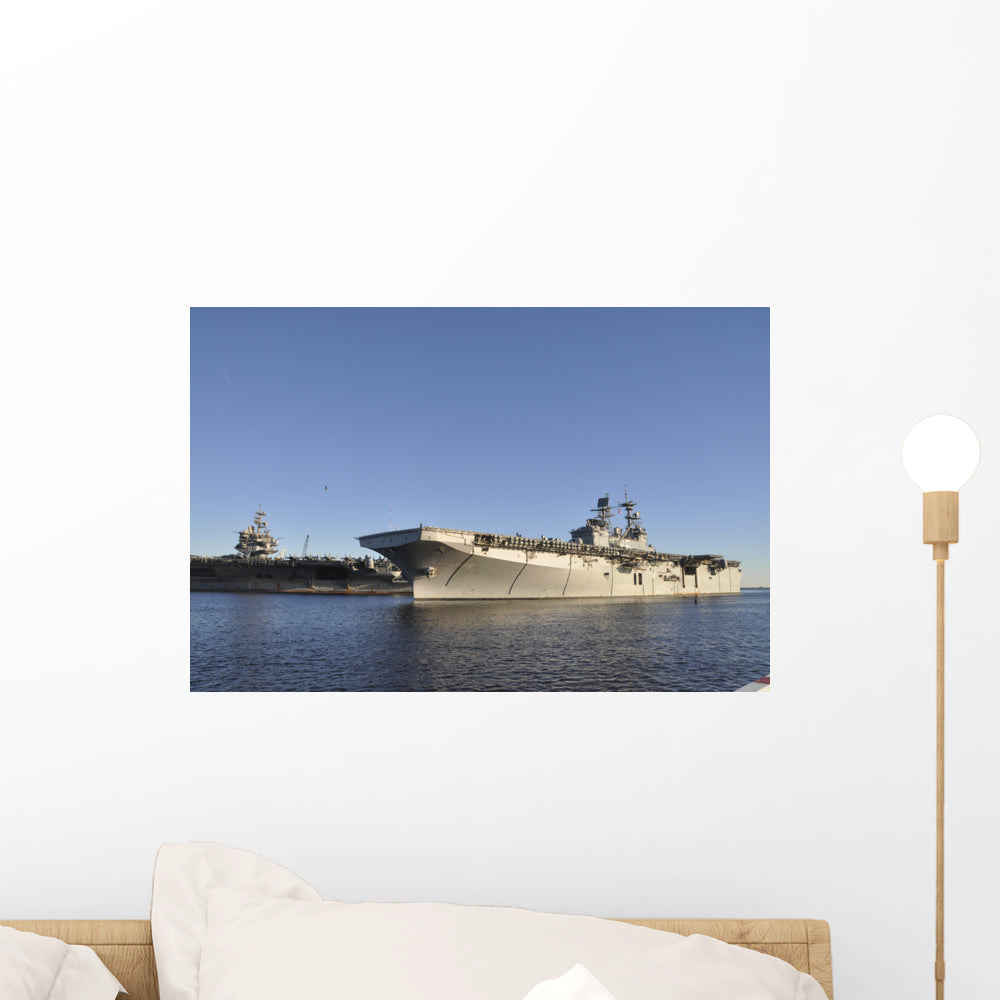 Uss Bataan Arrives Naval Wall Decal Design 5 - WallMonkeys.com ...