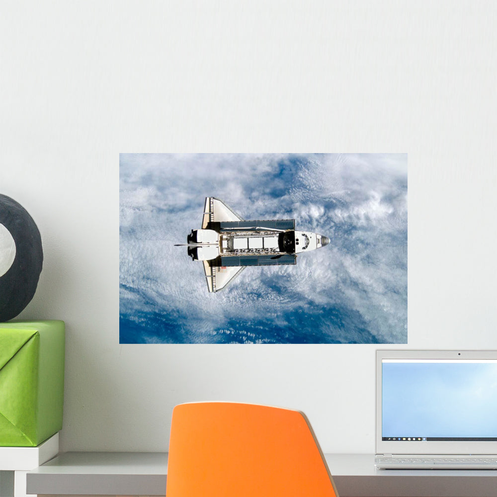 Space Shuttle Atlantis Wall Decal Design 2 - WallMonkeys.com – Wallmonkeys