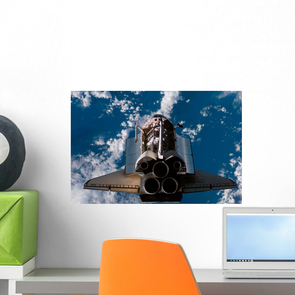 Space Shuttle Atlantis Wall Decal Design 11 - WallMonkeys.com – Wallmonkeys
