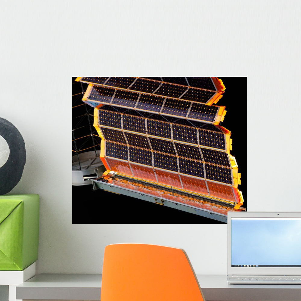 Close-up Solar Arrays International Wall Decal - WallMonkeys.com ...