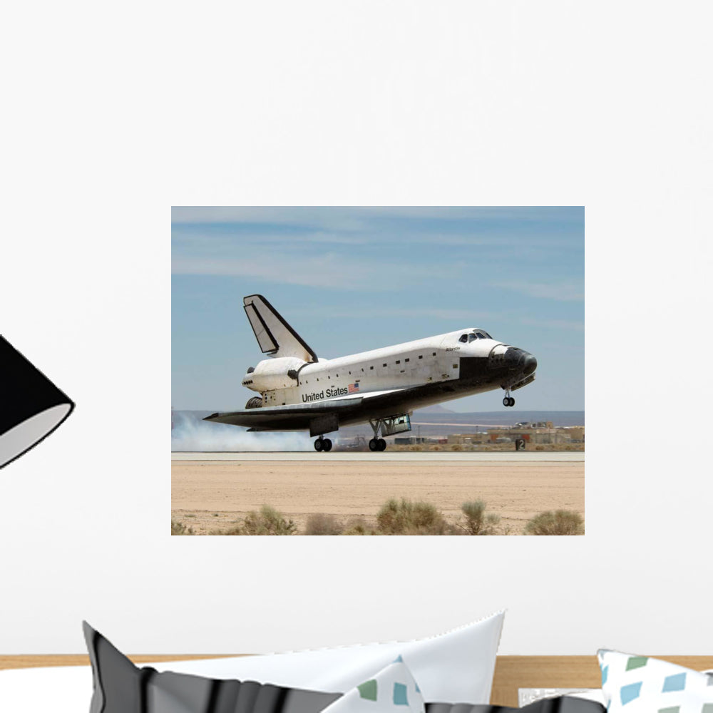 Space Shuttle Atlantis Wall Decal Design 12 - WallMonkeys.com – Wallmonkeys