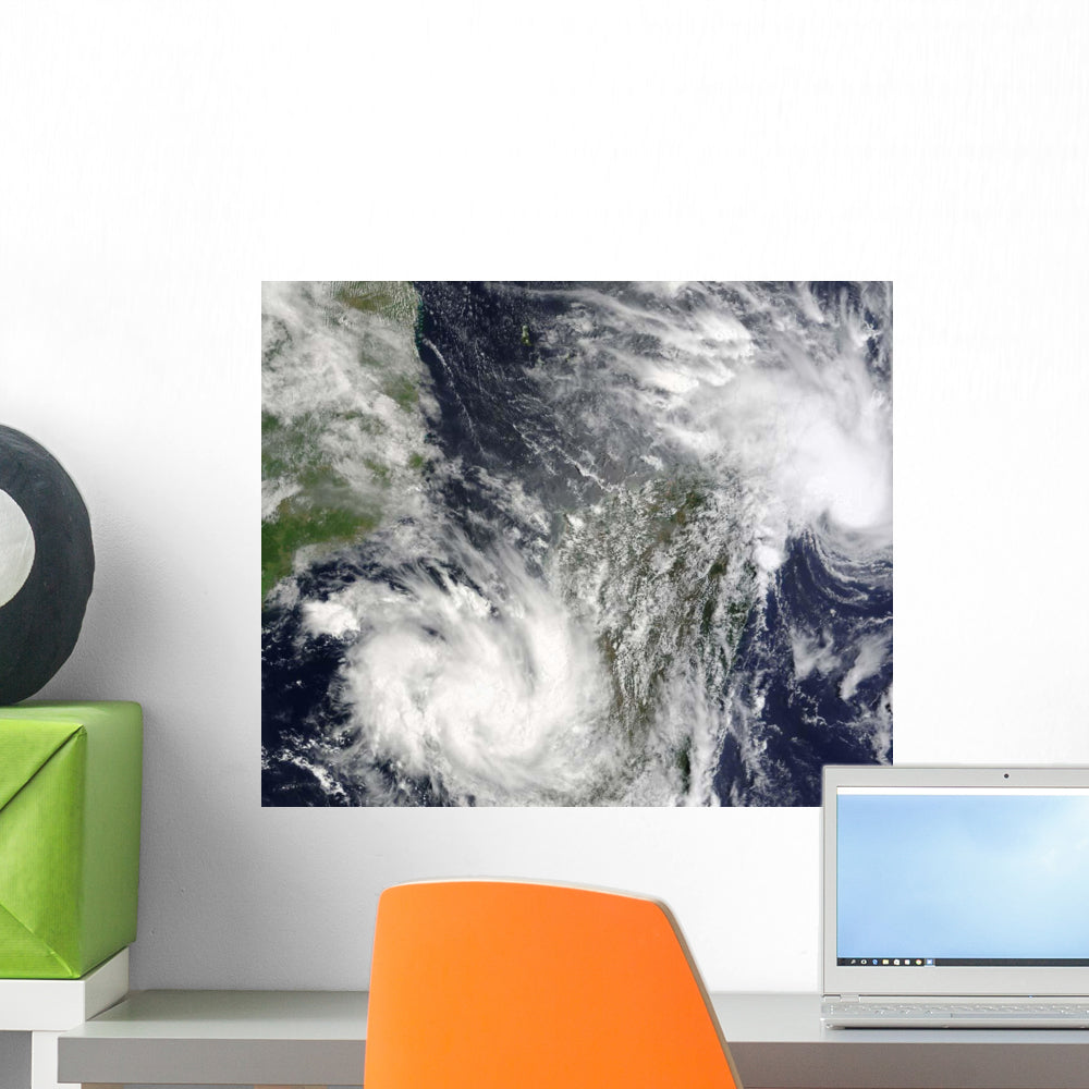 Tropical Cyclones Eric and Wall Decal Design 2 - WallMonkeys.com ...