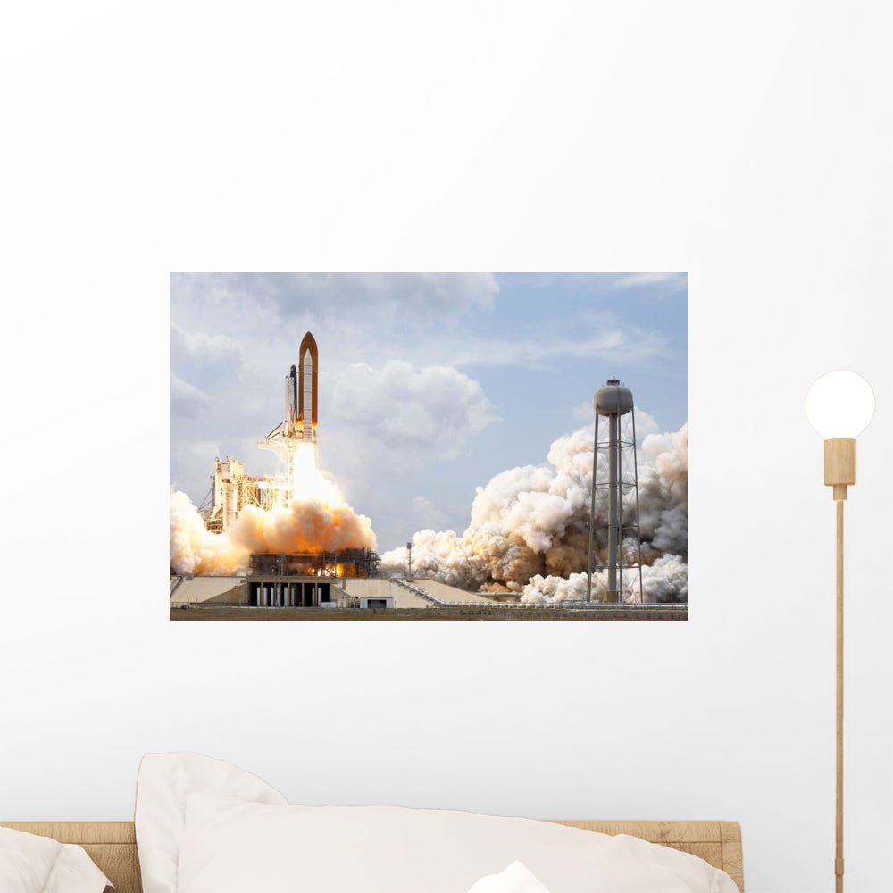 Space Shuttle Atlantis Lifts Wall Decal Design 30 - WallMonkeys.com ...