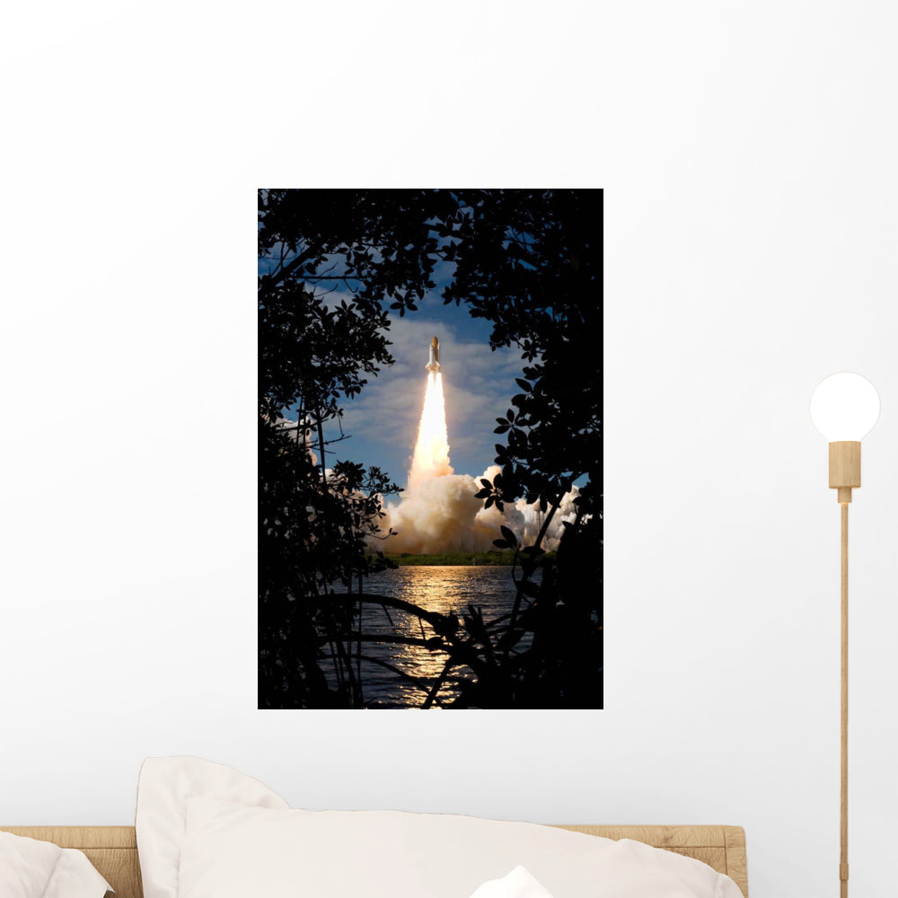 Space Shuttle Atlantis Lifts Wall Decal Design 22 - WallMonkeys.com ...