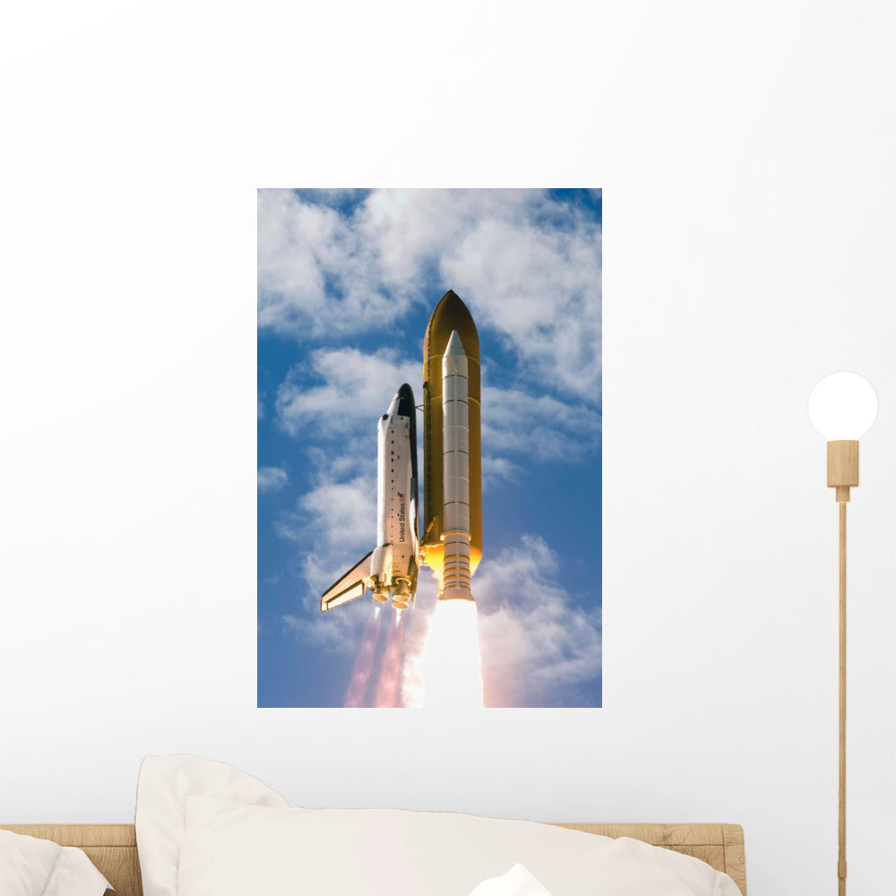 Space Shuttle Atlantis Lifts Wall Decal Design 18 - WallMonkeys.com ...