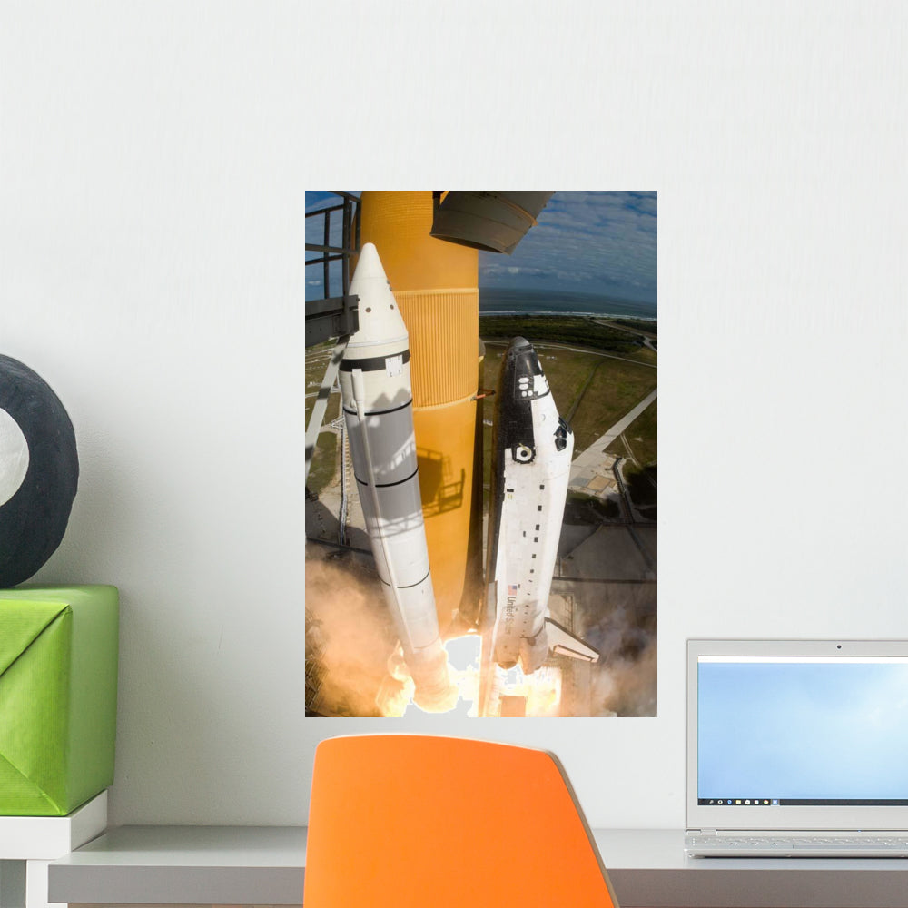 Space Shuttle Atlantis Lifts Wall Decal Design 11 - WallMonkeys.com ...