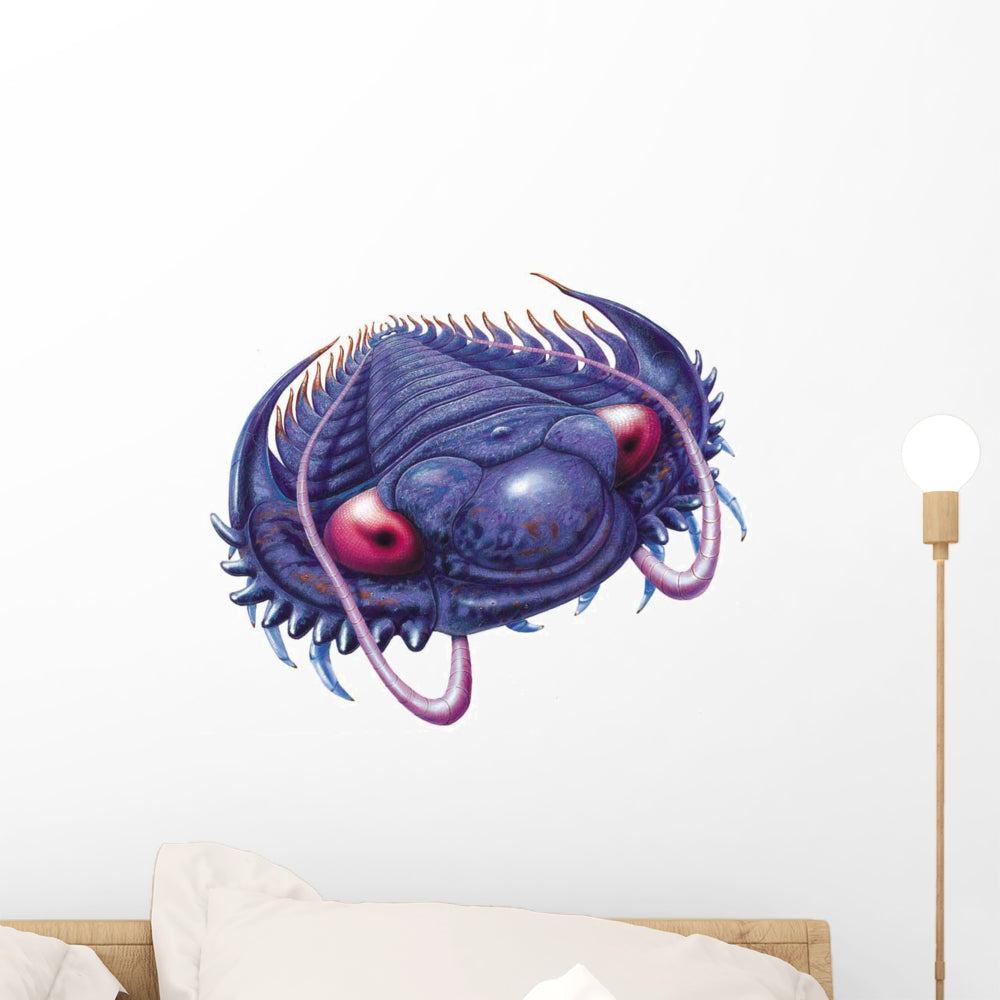 Trilobite Swimming Wall Decal – Wallmonkeys